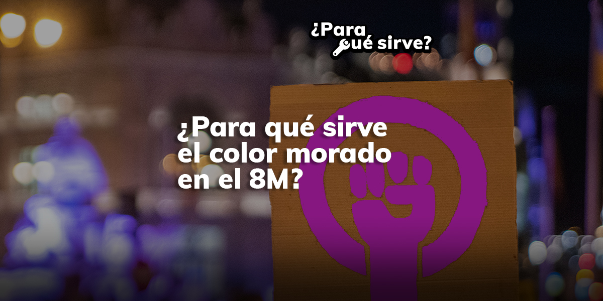El color morado en el movimiento feminista - Creo Media